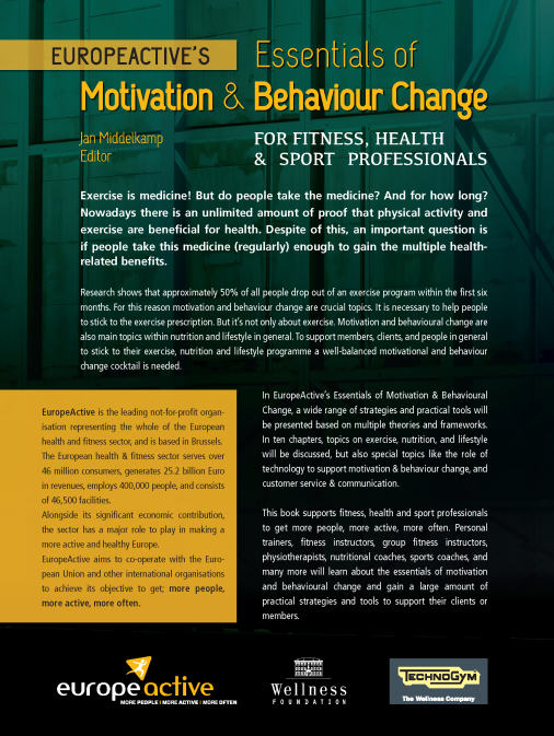 EuropeActive's Essentials of Motivation and Behaviour Change - Blackbox Publishers